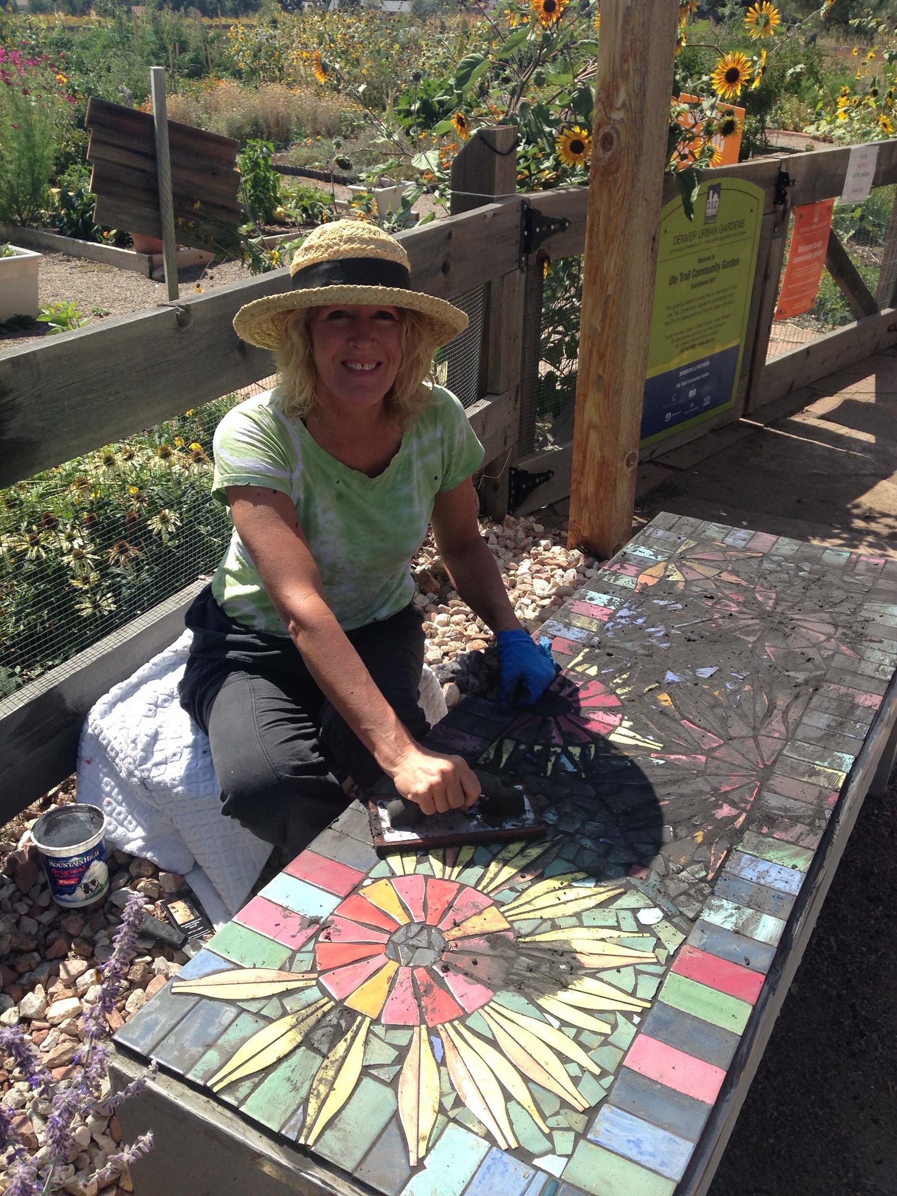 Publc Art Installations Using Mosaics – Annette Coleman Multi-Media Artist